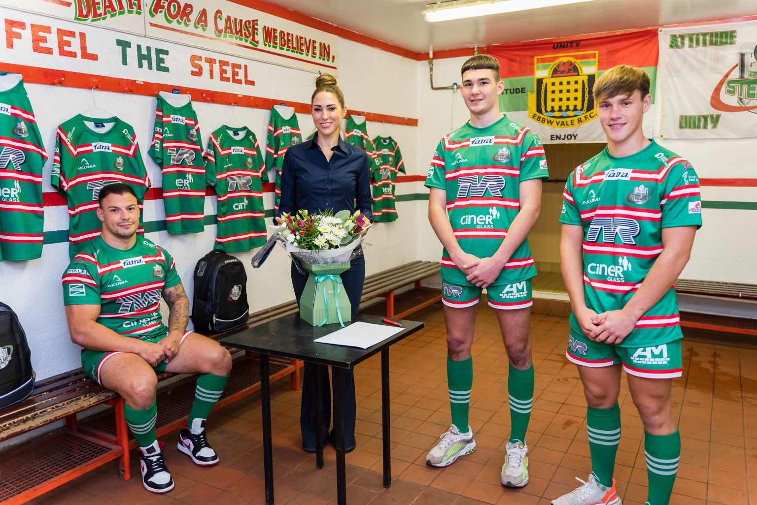 CiNER Glass UK announced as new Stadium Naming rights sponsors of Ebbw ...